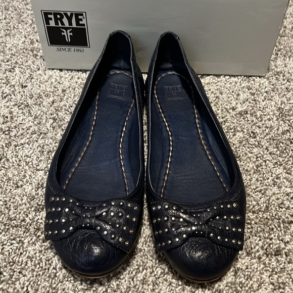 Frye | Shoes | Frye Carson Bow Ballet Flat | Poshmark